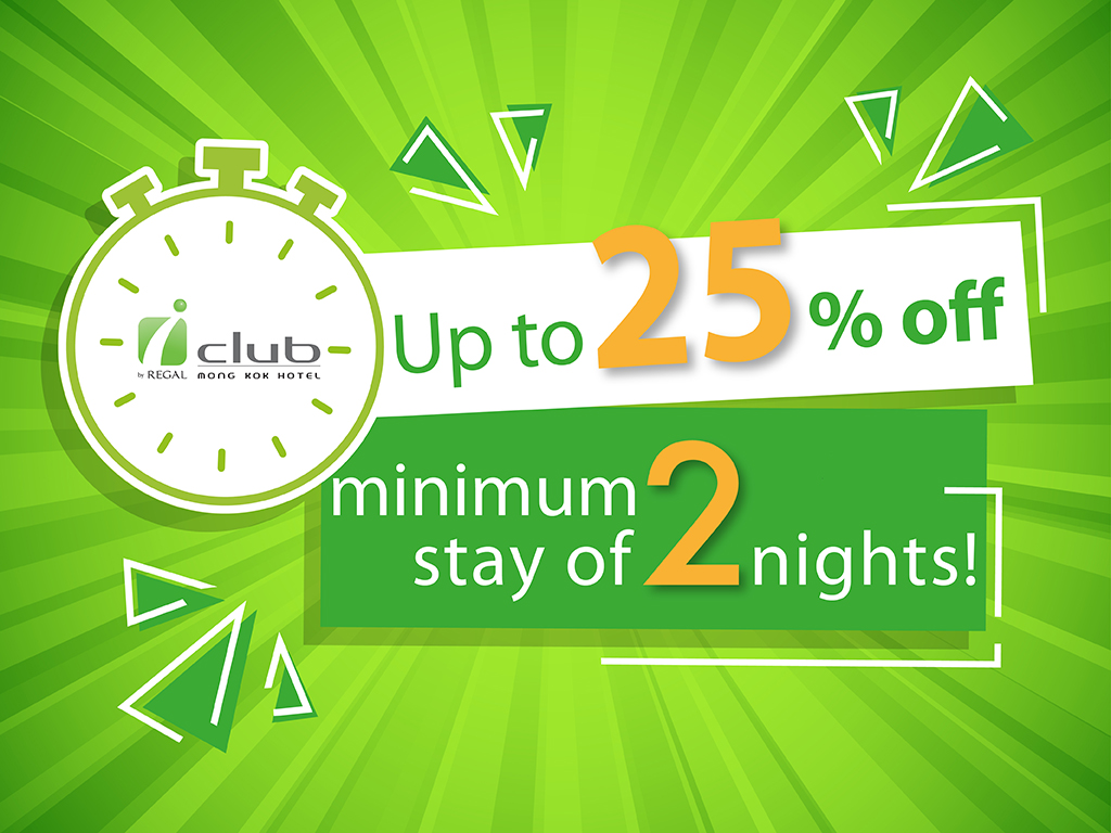 30 Days Long Stay Package | iclub Mong Kok Hotel